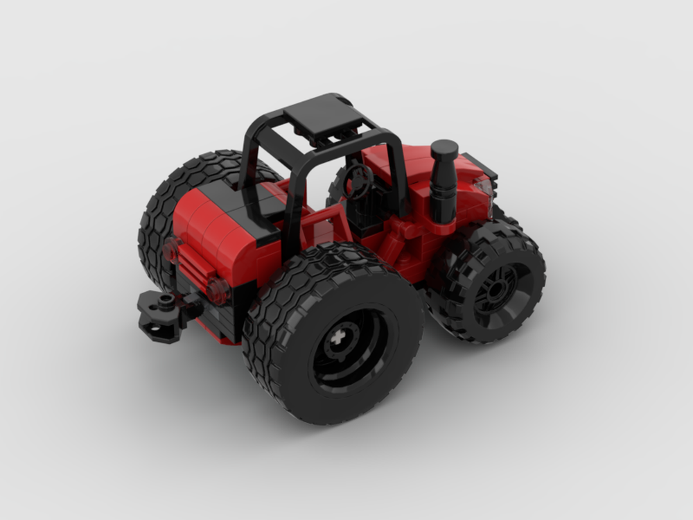 Lego Moc Heavy Duty Tractor By Turlog Rebrickable Build With Lego