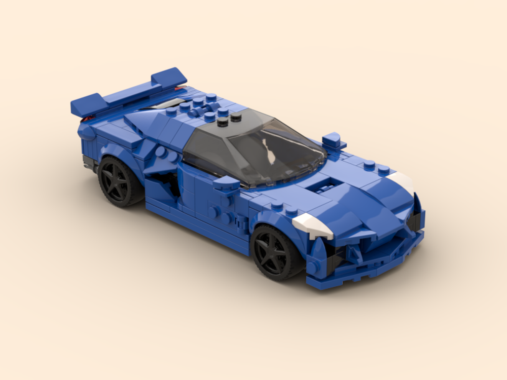 LEGO MOC Corvette C8 E-Ray by Xayabricks | Rebrickable - Build with LEGO