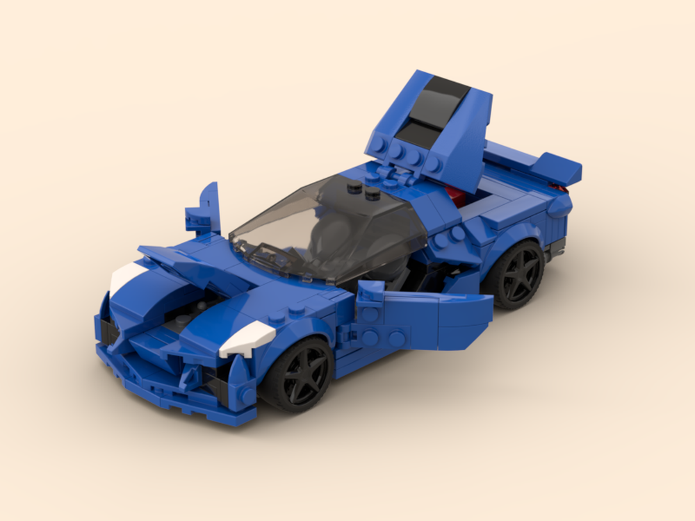LEGO MOC Corvette C8 E-Ray by Xayabricks | Rebrickable - Build with LEGO