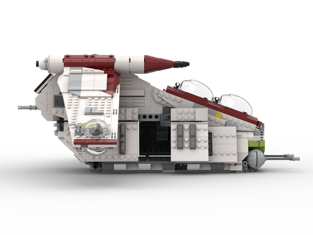 LEGO MOC Republic Gunship LAAT 75354 Upgrade by productionsdiratia ...