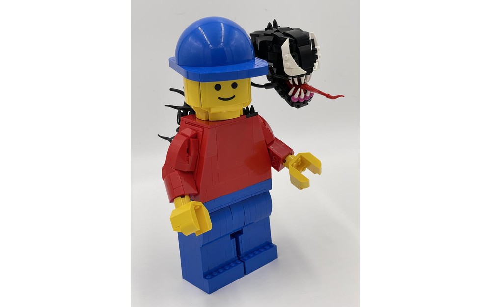 LEGO MOC Up-Scaled LEGO Minifigure Accessory - Venom Symbiote by ...