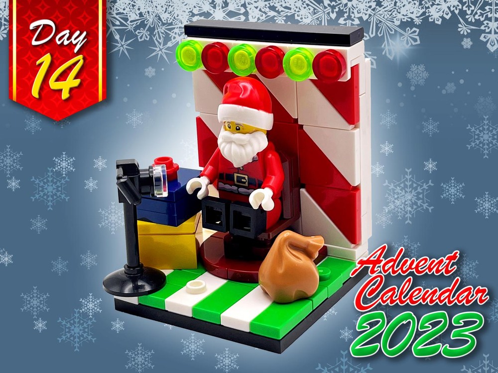 LEGO MOC Advent Calendar Day 14 - Santa Photos by IBrickedItUp ...
