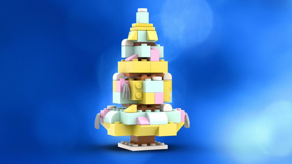 LEGO MOC 11028 Christmas tree by Lenarex | Rebrickable - Build with LEGO