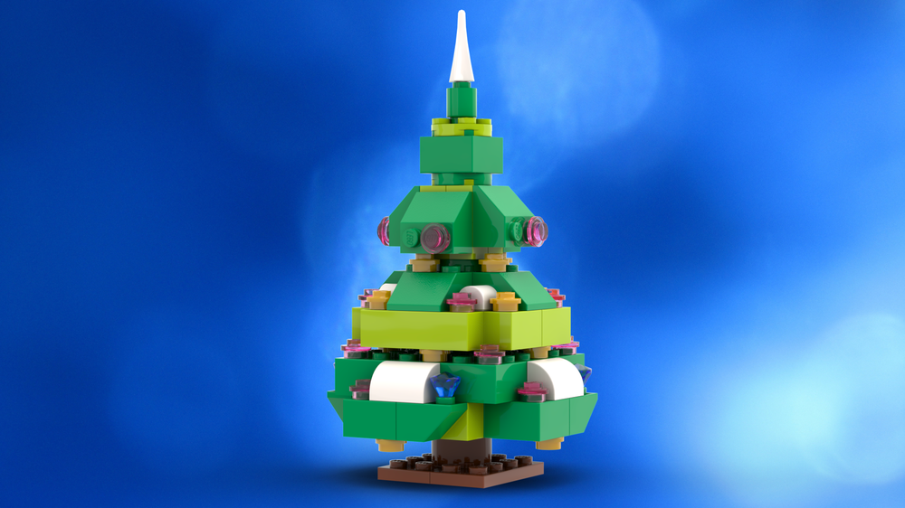 LEGO MOC 11033 Christmas tree by Lenarex | Rebrickable - Build with LEGO