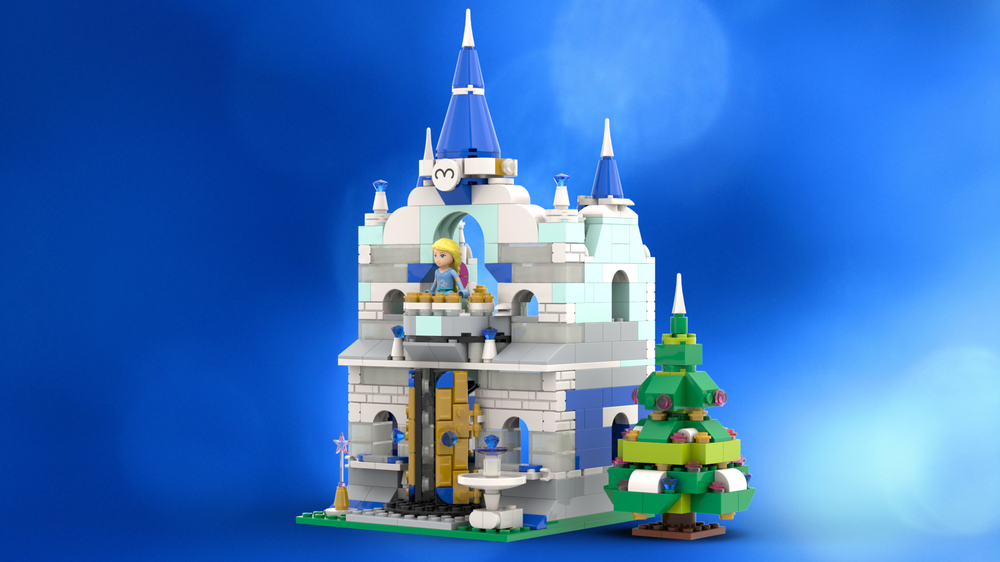 LEGO MOC 11033 Frozen Elsa`s castle by Lenarex | Rebrickable - Build with LEGO