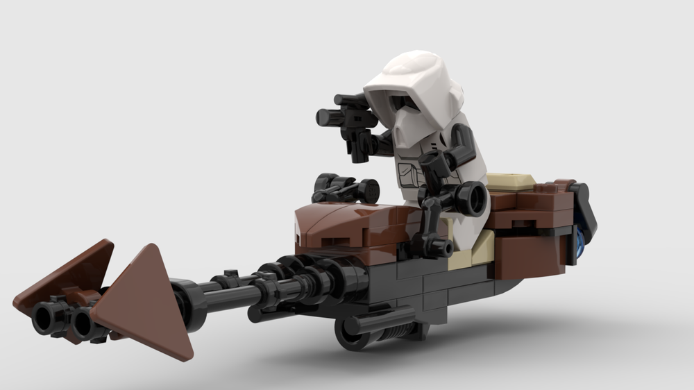 LEGO MOC Speeder Bike by Usless_Nothing | Rebrickable - Build with LEGO