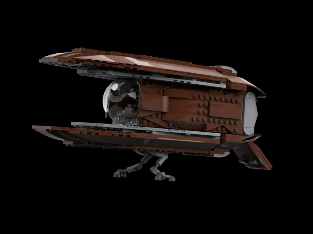 LEGO MOC Count Dooku's Solar Sailor by FlourInTheGun | Rebrickable ...