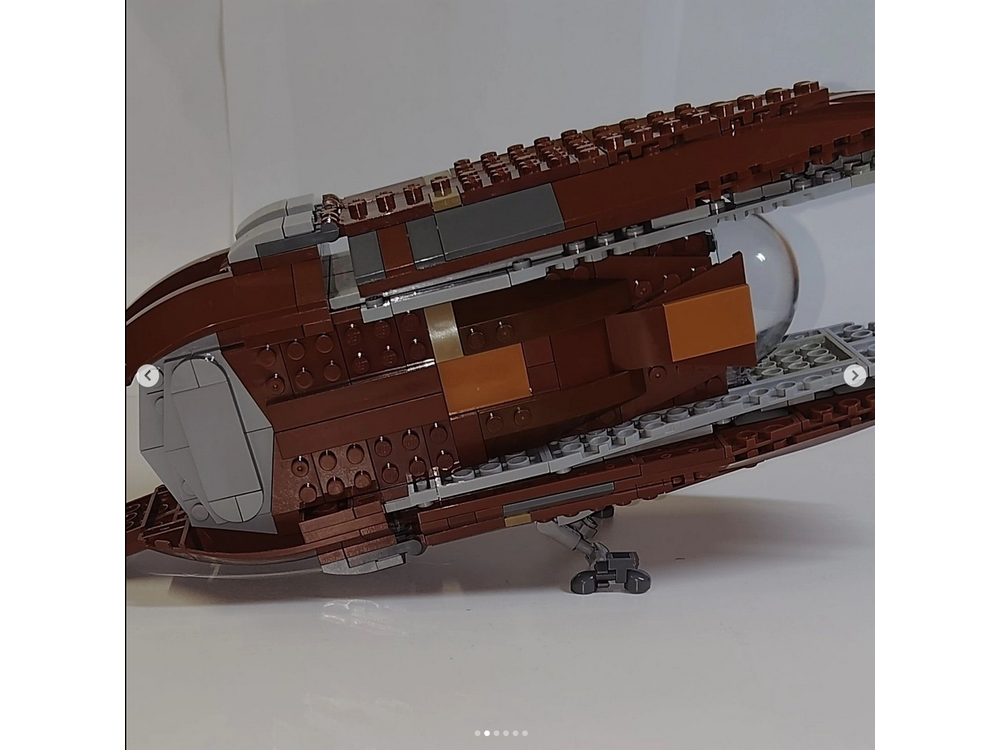 Lego Moc Count Dookus Solar Sailor By Flourinthegun Rebrickable