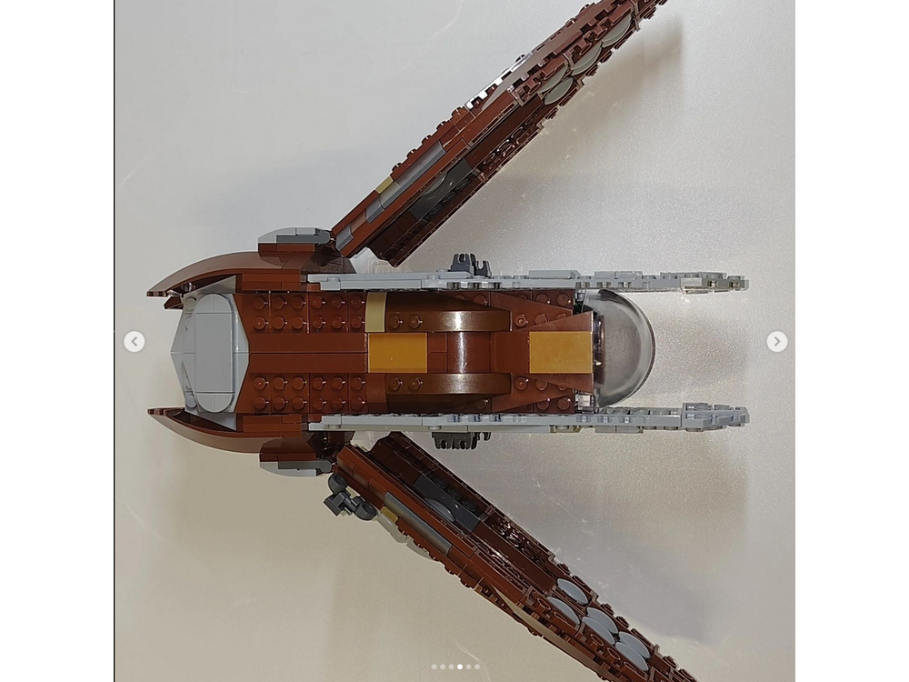 Lego Moc Count Dookus Solar Sailor By Flourinthegun Rebrickable