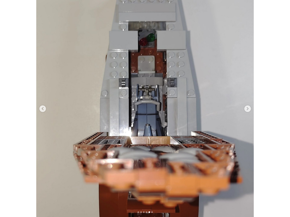 Lego Moc Count Dookus Solar Sailor By Flourinthegun Rebrickable