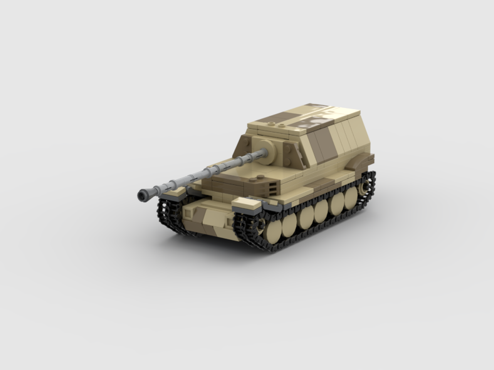 LEGO MOC Panzerjäger Ferdinand by Leopard_brick | Rebrickable - Build ...