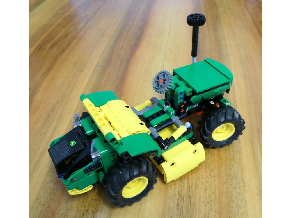 Lego Moc 42136 John Deere Lawn Mower Tractor By Larsagri Rebrickable