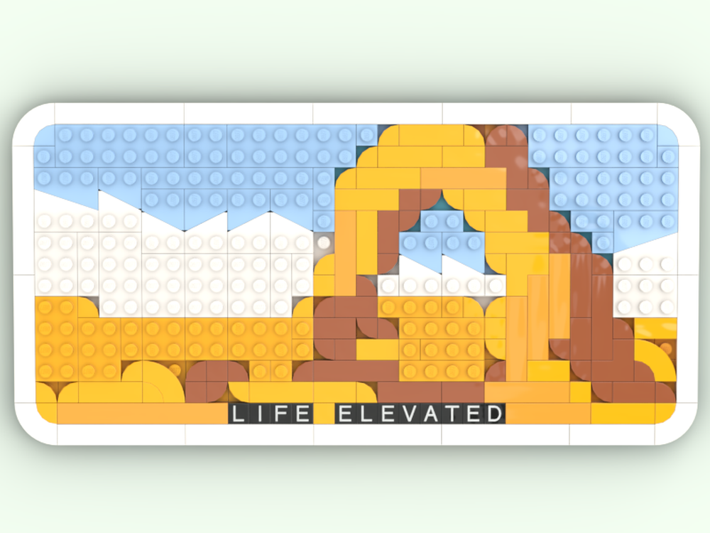 LEGO MOC Utah License Plate by Salt_LEGO_City | Rebrickable - Build ...