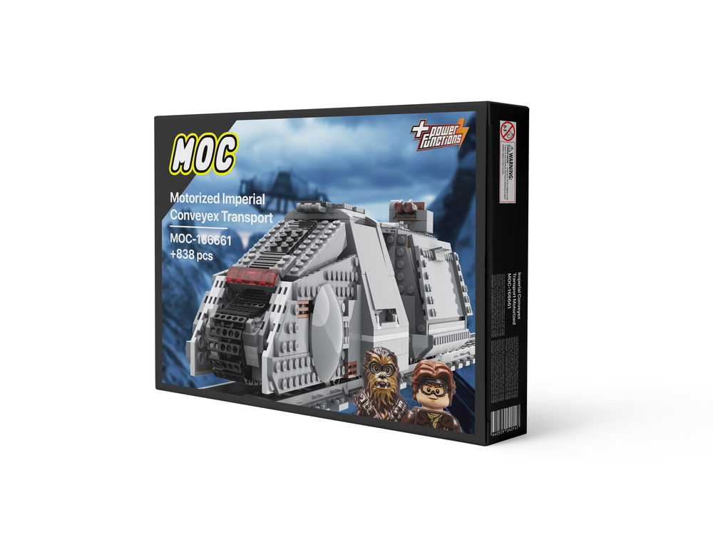 LEGO MOC RC Star - Wars Train Imperial Conveyex Transport Motorized ...