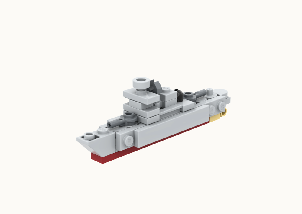 LEGO MOC Micro Warship - Advent Calendar Day 11 by The Bobby Brix ...