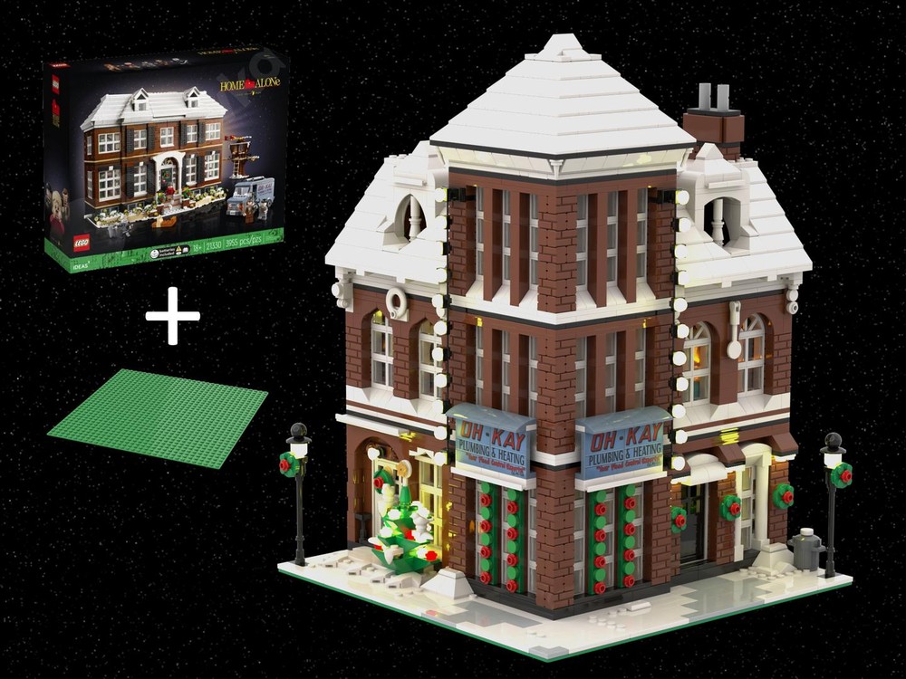 LEGO MOC Plumbing & Heating Services - 21330 Home Alone Modification by ...