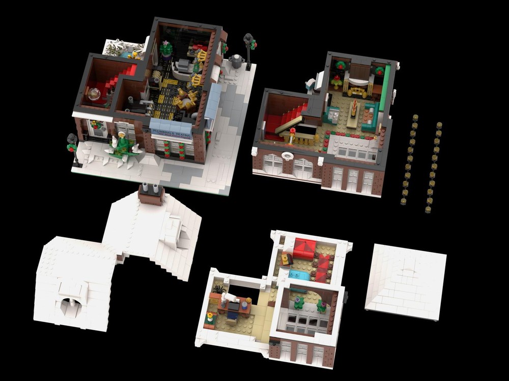 LEGO MOC Plumbing & Heating Services - 21330 Home Alone Modification by ...