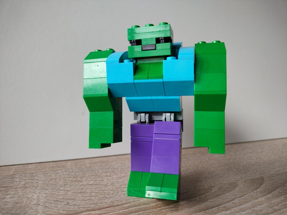 LEGO MOC-166670 Zombie Mutant Hulk by LegoMocDude | Rebrickable - Build ...