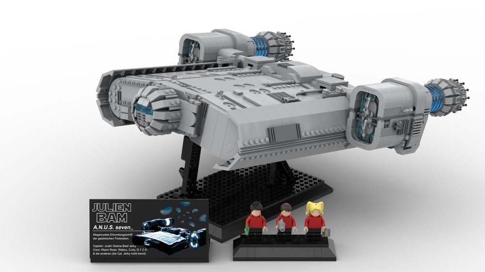 LEGO MOC A.N.U.S. seven_ [Megaroyales Raumschiff] by Macksy | Rebrickable - Build with LEGO