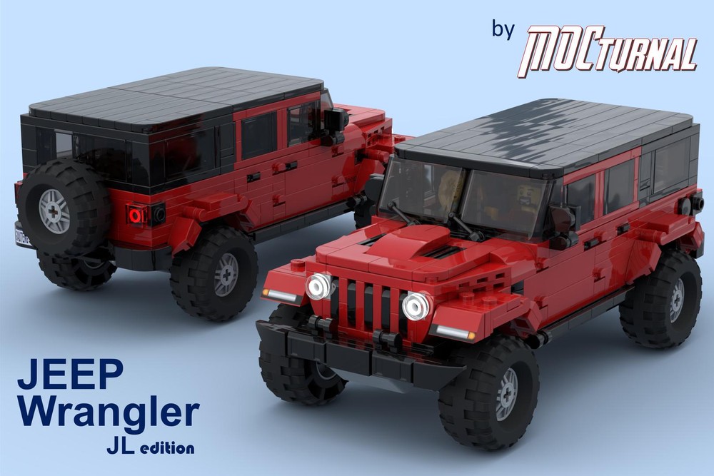 LEGO MOC MOCturnal Jeep Wrangler (JL) by MOCturnal | Rebrickable ...