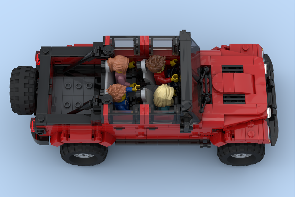 Lego Moc Mocturnal Jeep Wrangler Jl By Mocturnal Rebrickable