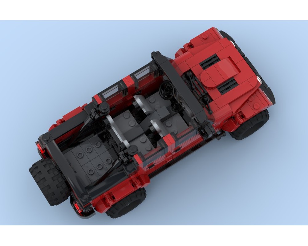 Lego Moc Mocturnal Jeep Wrangler Jl By Mocturnal Rebrickable