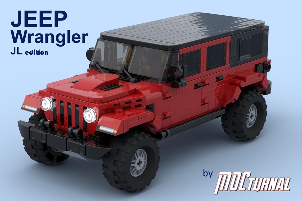 Lego Moc Mocturnal Jeep Wrangler Jl By Mocturnal Rebrickable