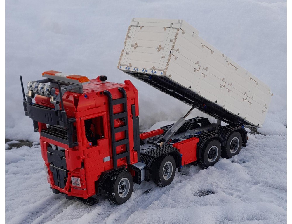 LEGO MOC-166676 MAN TGS 35.400 Tipper Truck by lu_builder | Rebrickable ...