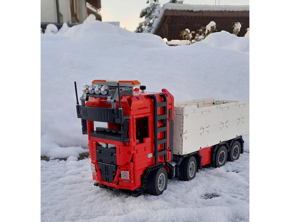 LEGO MOC-166676 MAN TGS 35.400 Tipper Truck by lu_builder | Rebrickable ...