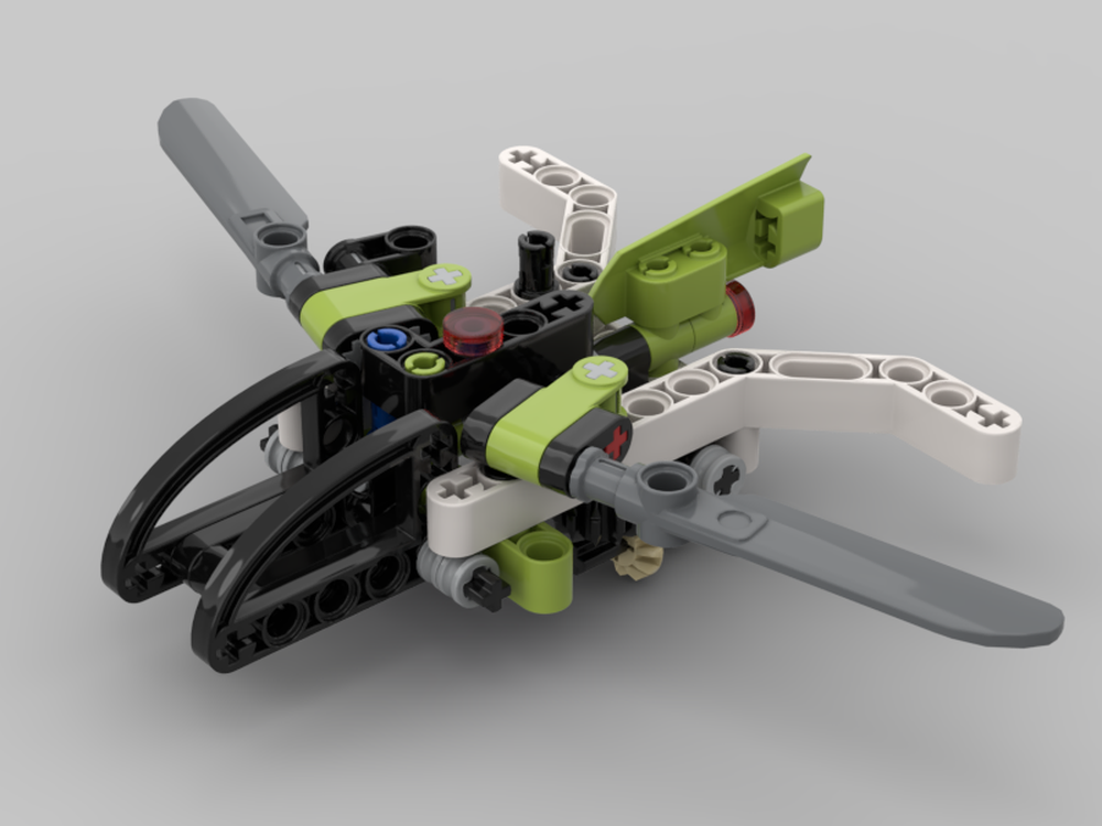 Lego Moc Variable Wing Jet By Diddesen Rebrickable Build With Lego