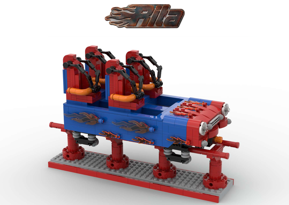 LEGO MOC ROLLERCOASTER - RITA - Alton Towers by Coasters.bricks ...