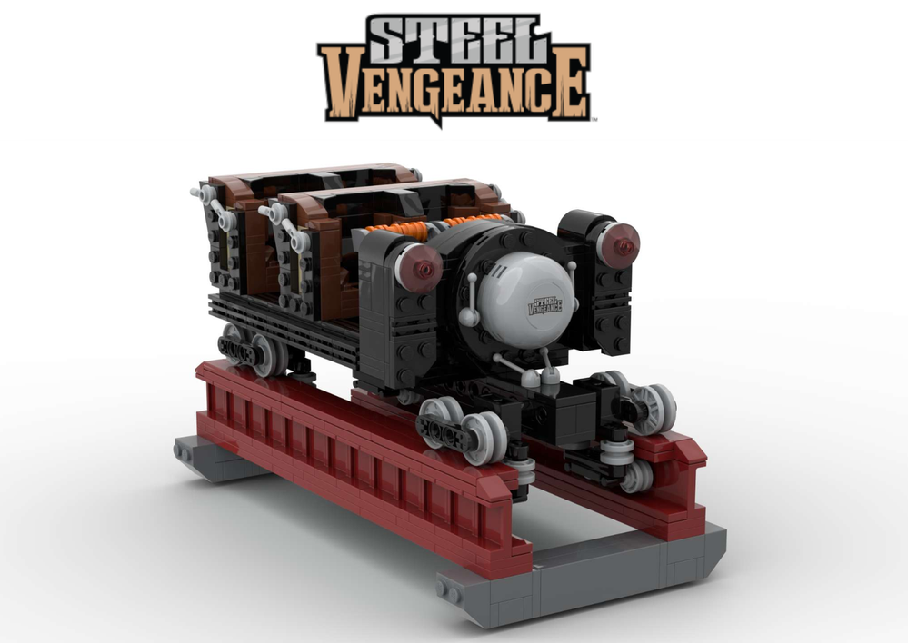 LEGO MOC ROLLERCOASTER - STEEL VENGEANCE - Cedar Point by Coasters ...