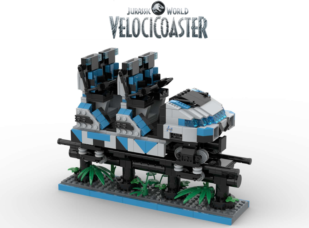 LEGO MOC ROLLERCOASTER - VELOCICOASTER - Universal's Islands of ...