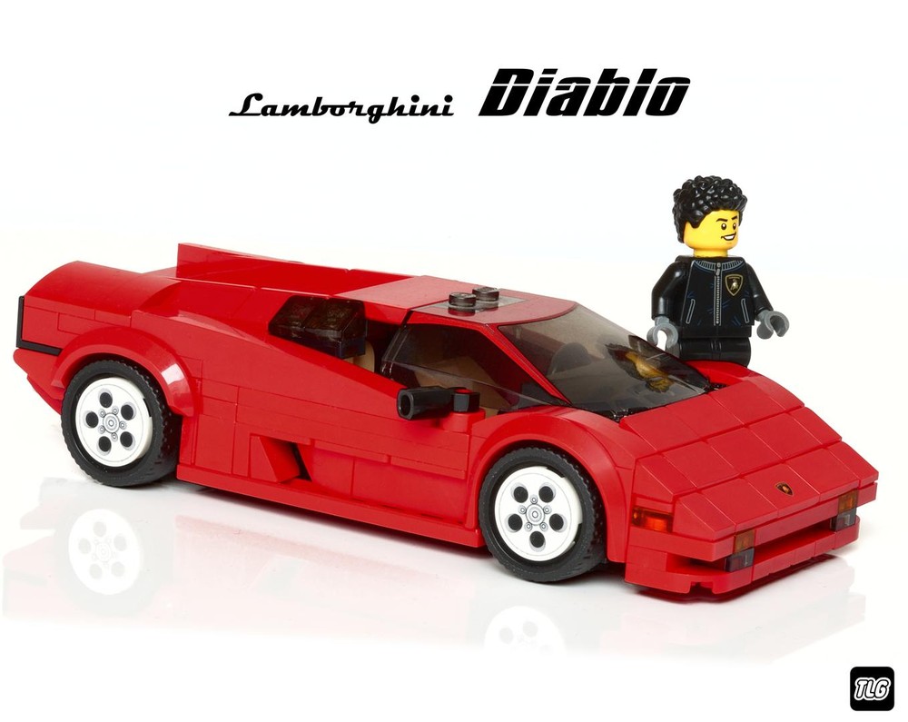 LEGO MOC Lamborghini Diablo by _TLG_ | Rebrickable - Build with LEGO