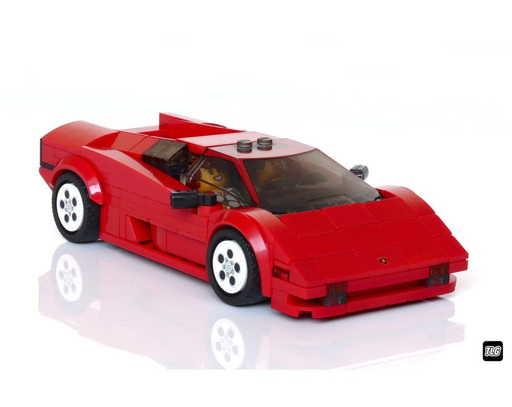 Lego Moc Lamborghini Diablo By Tlg Rebrickable Build With Lego