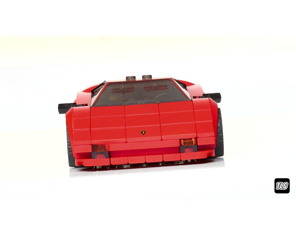 Lego Moc Lamborghini Diablo By Tlg Rebrickable Build With Lego