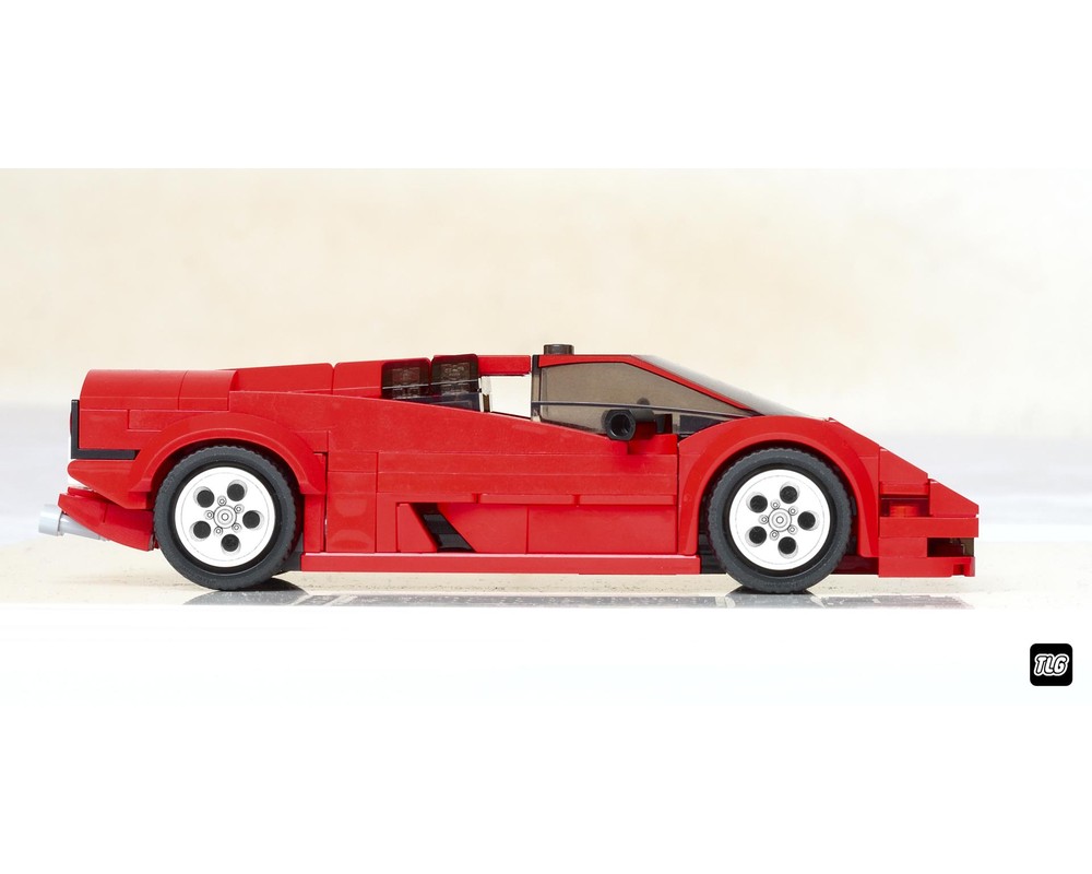 LEGO MOC Lamborghini Diablo by _TLG_ | Rebrickable - Build with LEGO