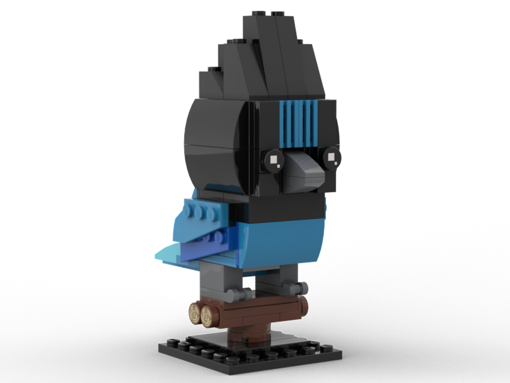 LEGO MOC Steller's Jay: Birdheadz by OrchardBuilds | Rebrickable ...