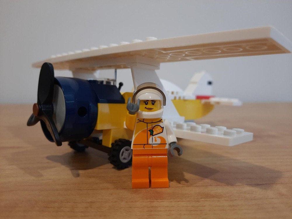 Lego Moc Biplane By Friendly Orc Rebrickable Build With Lego