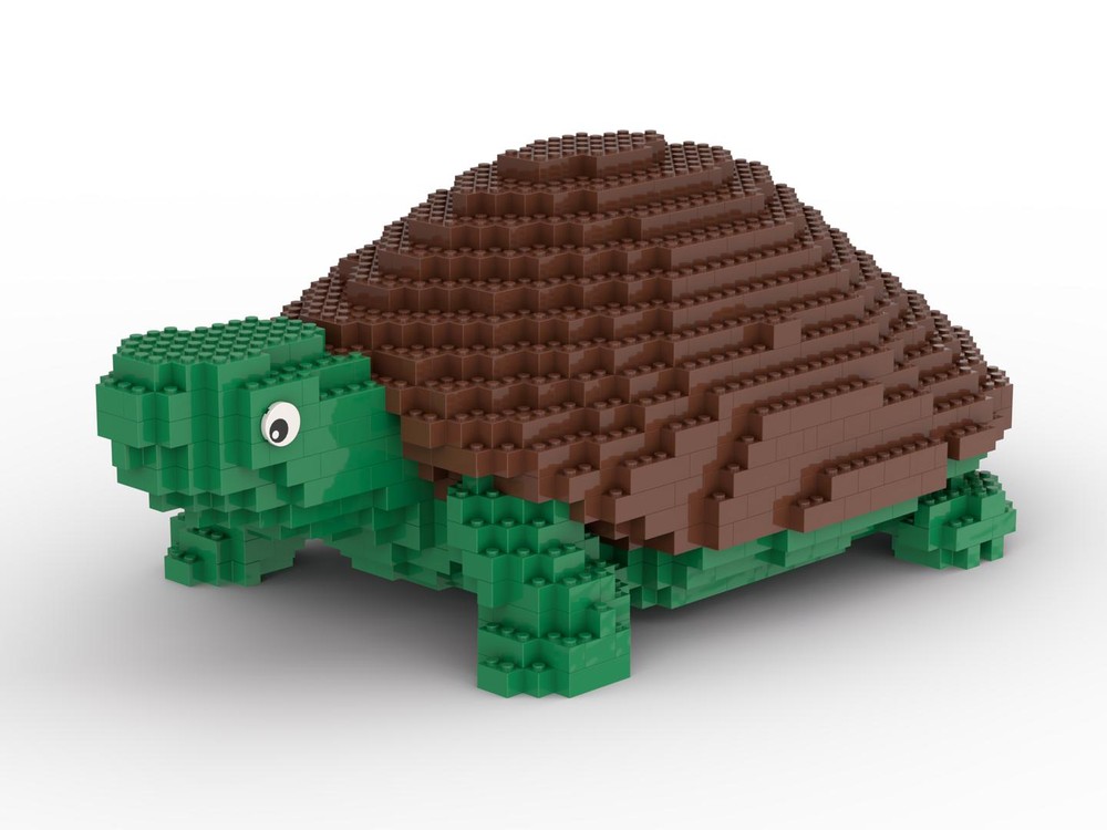 LEGO MOC Large Turtle by Ben_Stephenson | Rebrickable - Build with LEGO