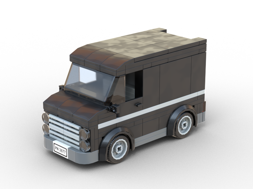 LEGO MOC Van by CubicKnight | Rebrickable - Build with LEGO
