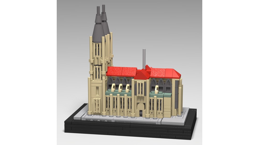 LEGO MOC St. Peter Cathedral, Regensburg, Germany by tralux21 ...