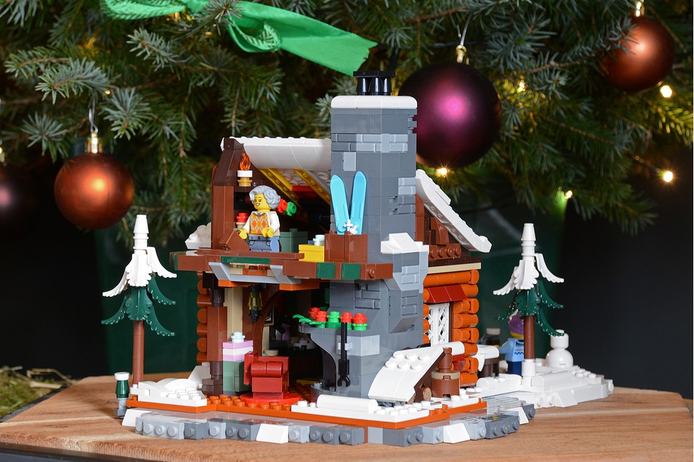 Lego Moc Ice Skate Cabin Alternate Build Of 10325 Alpine Lodge By