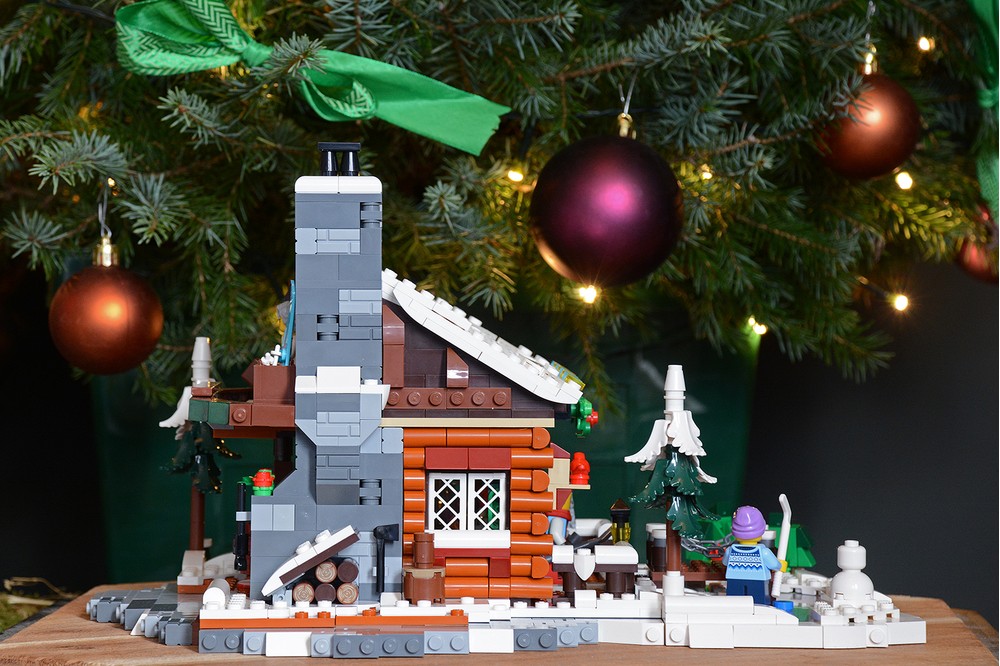 Lego Moc Ice Skate Cabin Alternate Build Of 10325 Alpine Lodge By