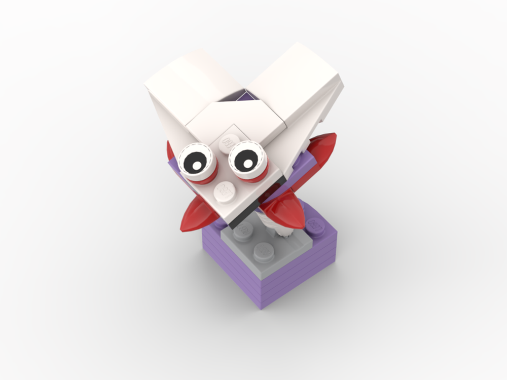 LEGO MOC Happy moth by EVA001 | Rebrickable - Build with LEGO