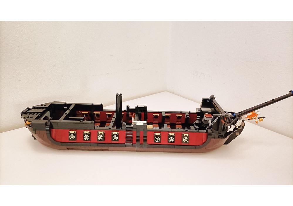 LEGO MOC Queen Anne's Revenge by simone_ve84 | Rebrickable - Build with ...