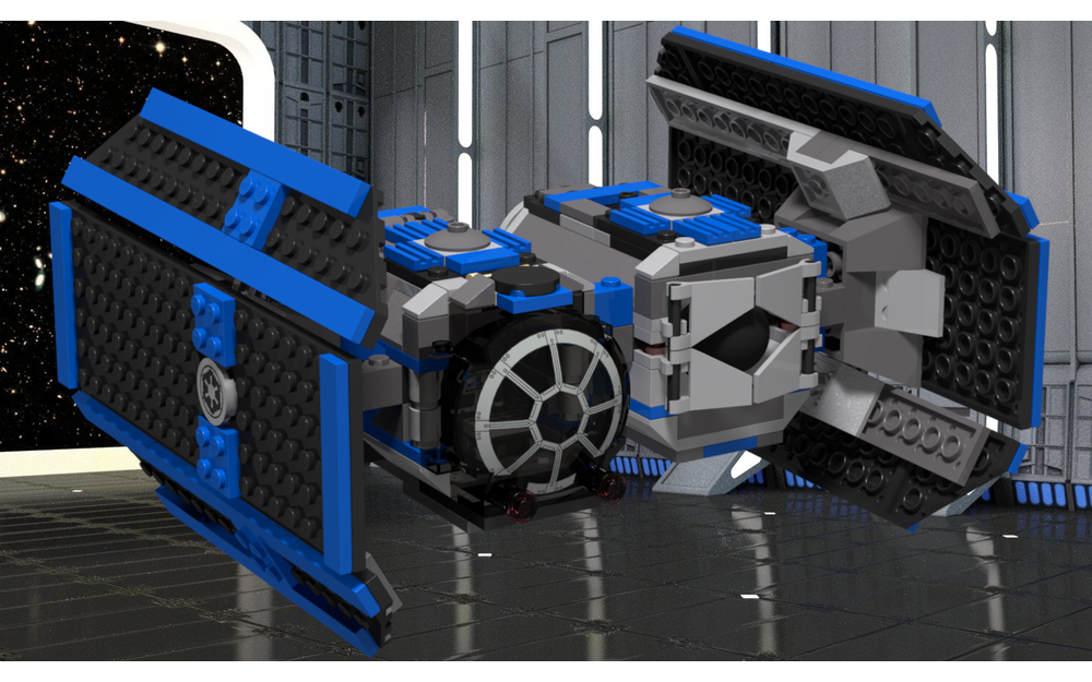 LEGO MOC 4479 Tie Bomber Revamp by de_rumble | Rebrickable - Build with ...