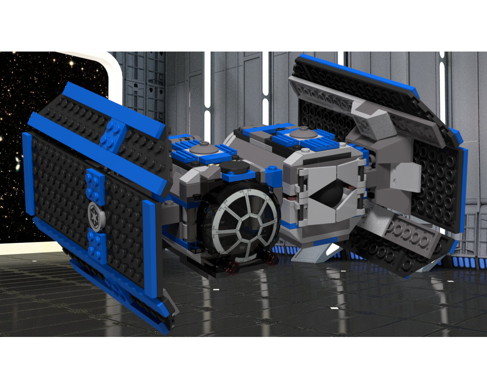 LEGO MOC 4479 Tie Bomber Revamp by de_rumble | Rebrickable - Build with ...