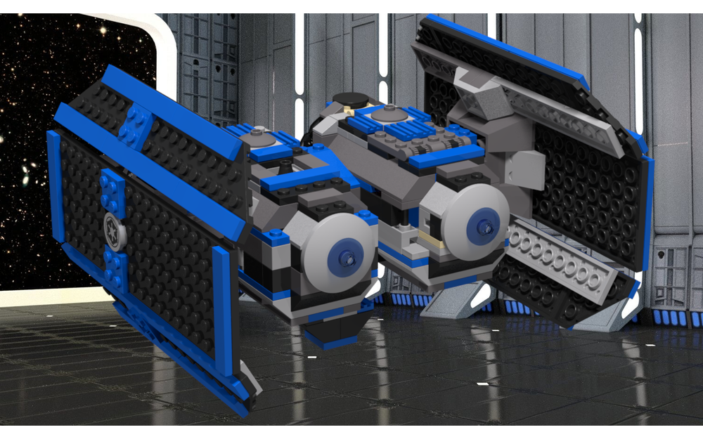LEGO MOC 4479 Tie Bomber Revamp by de_rumble | Rebrickable - Build with ...