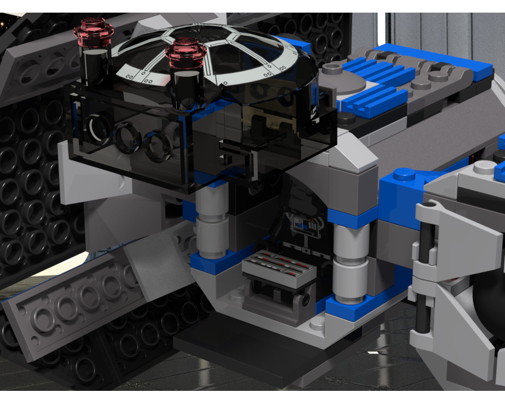 LEGO MOC 4479 Tie Bomber Revamp by de_rumble | Rebrickable - Build with ...